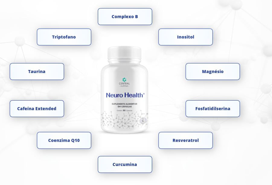 Neuro Health - 90 Cápsulas - Pague Menos