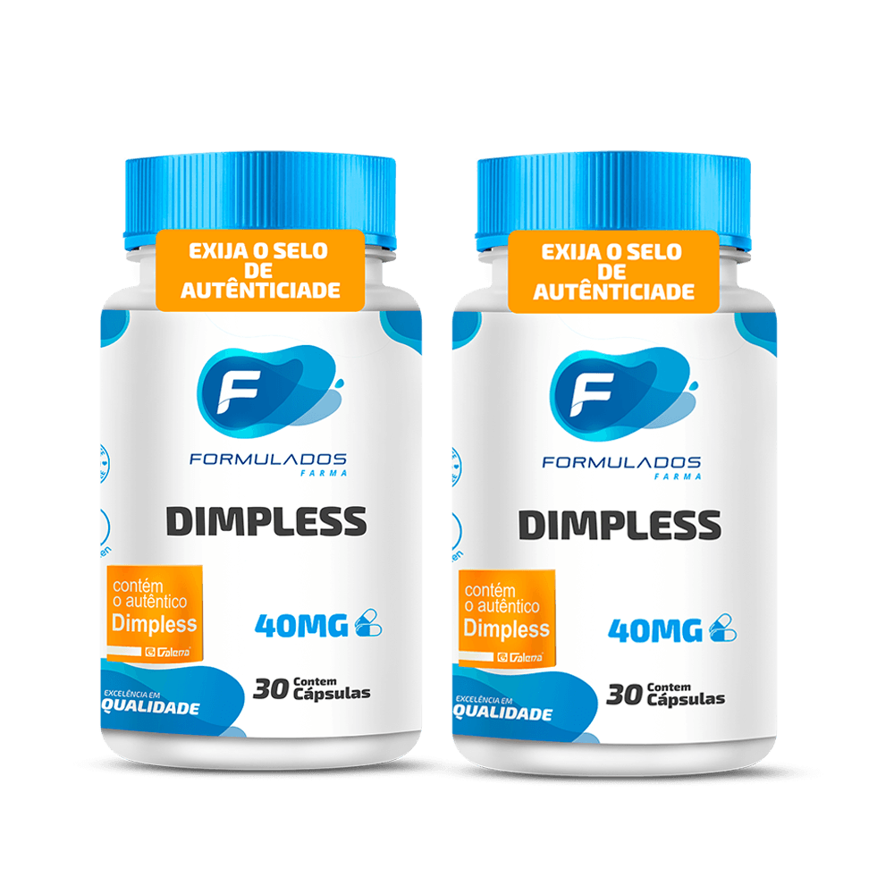 Kit 2 Potes Dimpless - 30 Cápsulas - Pague Menos