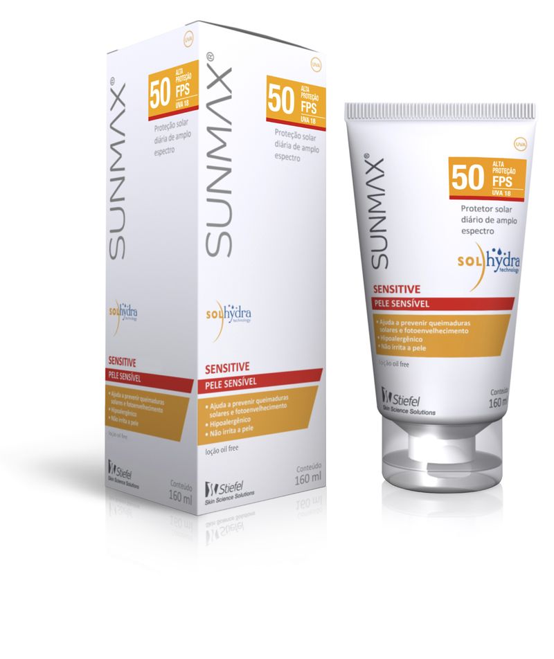 Sunmax Sensitive Fps50 Family 160ml - Pague Menos