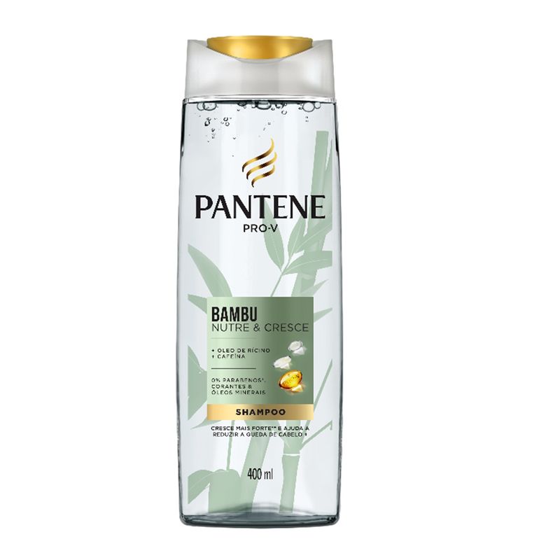 Shampoo Pantene Bambu 400ml - Pague Menos