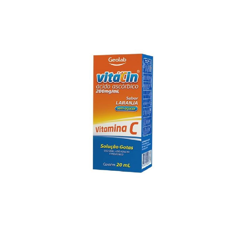 Vitacin Gotas 200mg/Ml Frasco Com 20ml