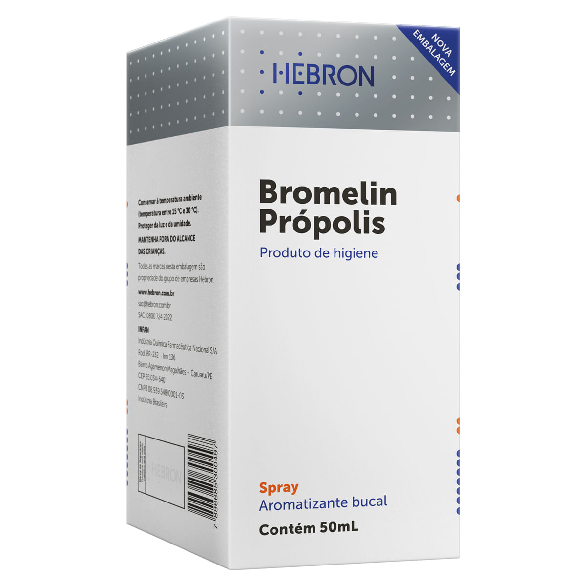 Bromelin Própolis Spray 50ml - Extrafarma