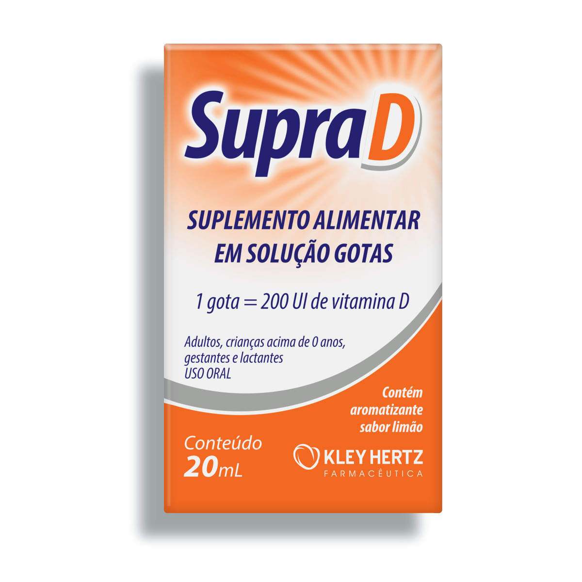 Supra D Gotas 20ml - Extrafarma