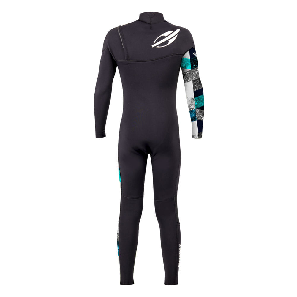 Long john manga longa chestzip 3.2mm infantil 2a surf mormaii Cinza ...