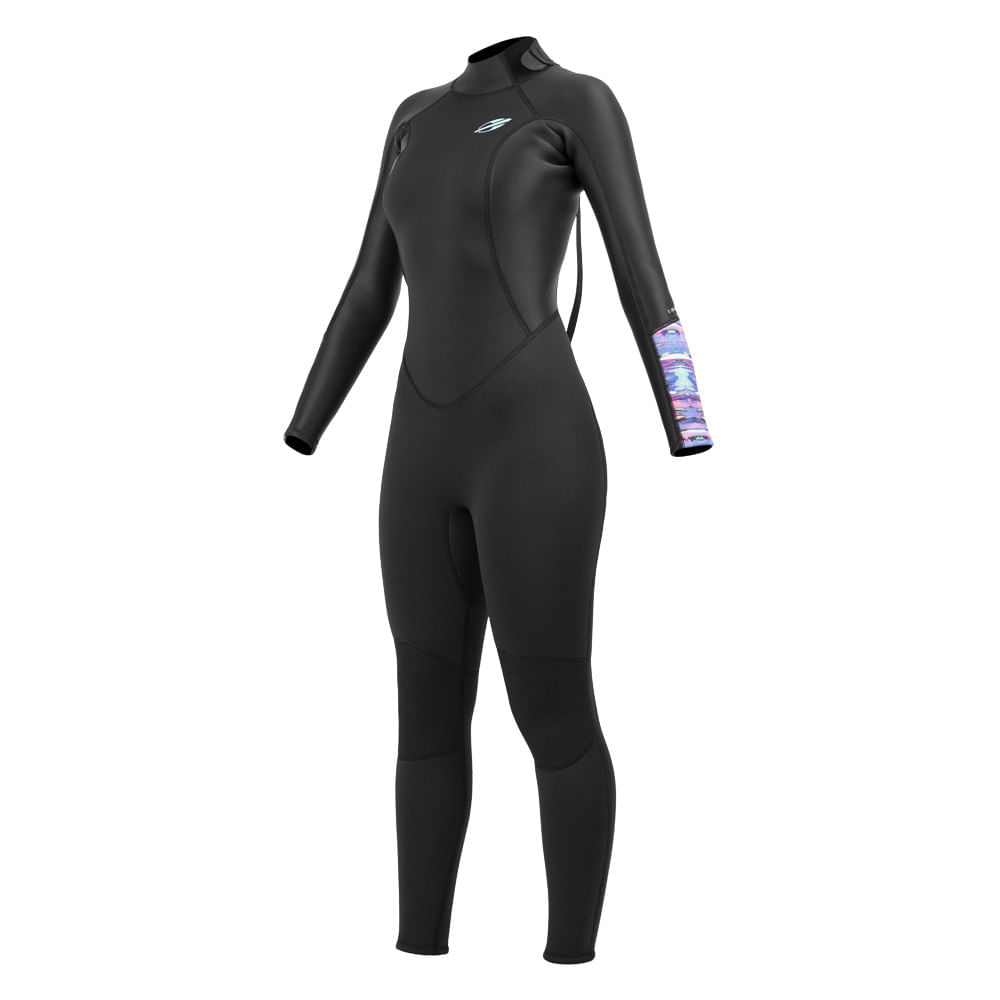 Long john manga longa backzip 2mm diva 7a surf mormaii Preto GG - Pague ...