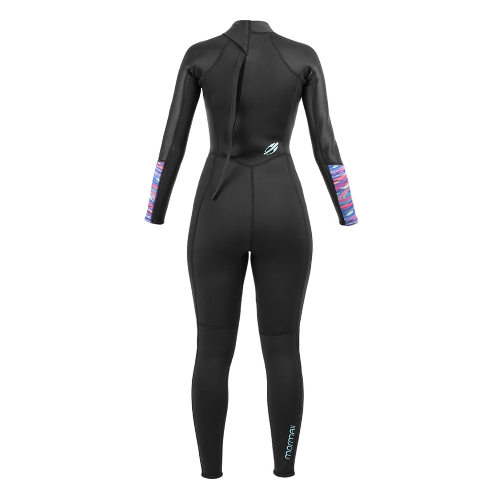 Long john manga longa backzip 3.2mm diva 7a surf mormaii Preto MG ...