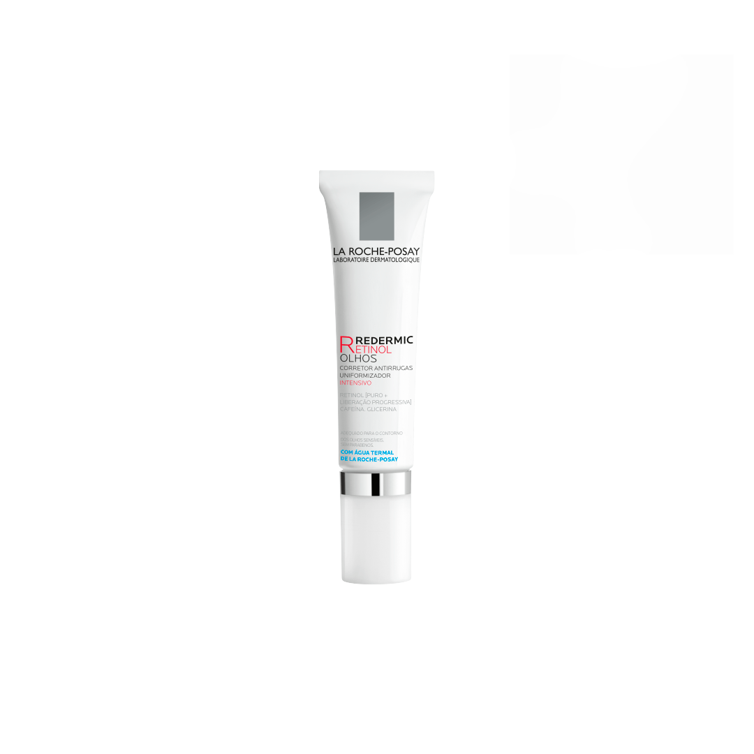 Creme Redermic Retinol Olhos La Roche-Posay 15ML - Pague Menos