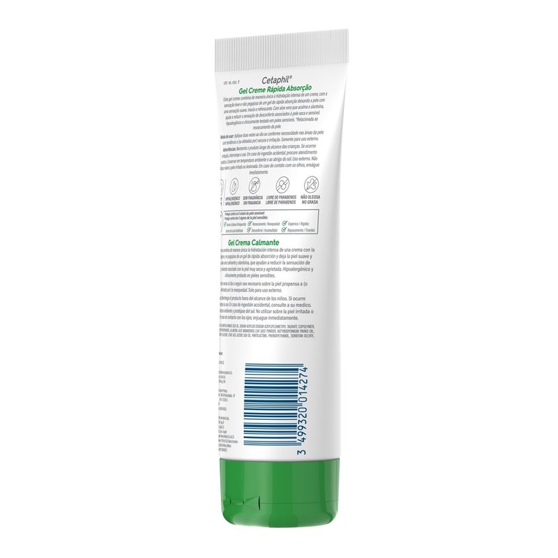 Cetaphil Gel Creme Calmante Hidratante Rápida Absorção 226g - Pague Menos Cetaphil Gel Creme Calmante Hidratante Rápida Absorção 226g - Pague Menos