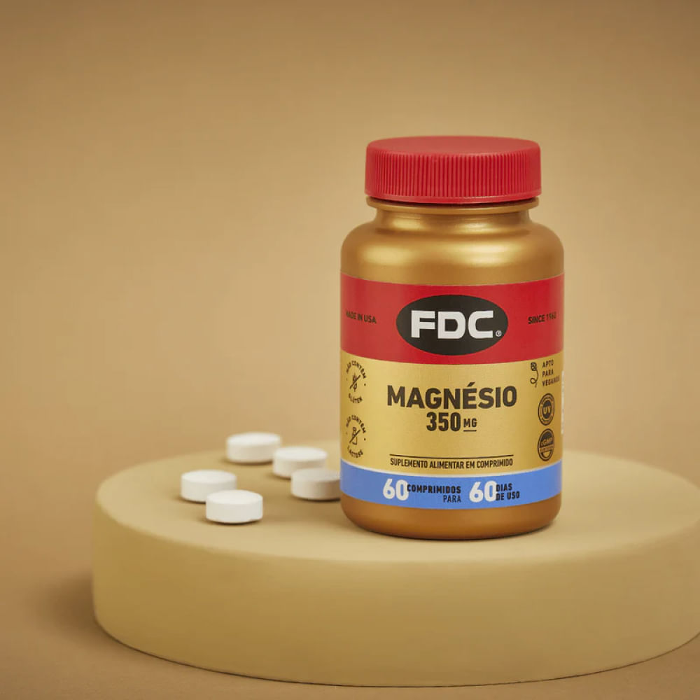 MAGNESIO 350MG COM 60 COMPRIMIDOS FDC - Pague Menos