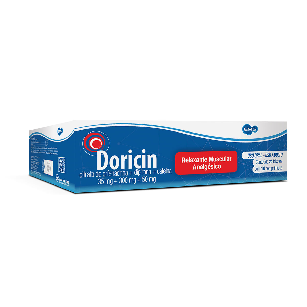 Doricin Envelope Com 10 Comprimidos - Extrafarma