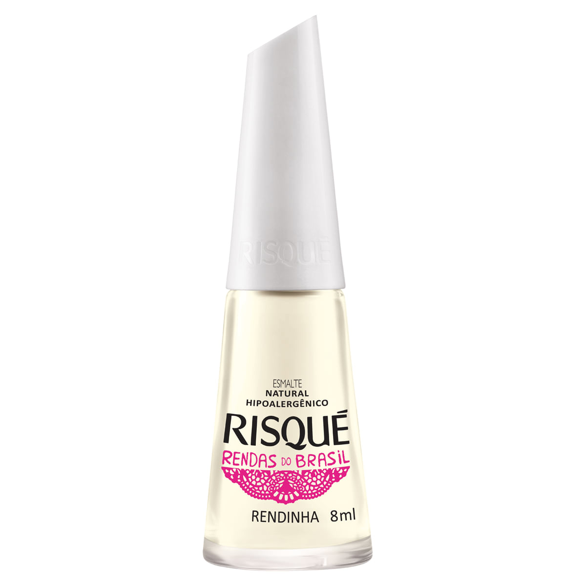 Esmalte Risqué Renda Rendinha Com 8ml - Extrafarma