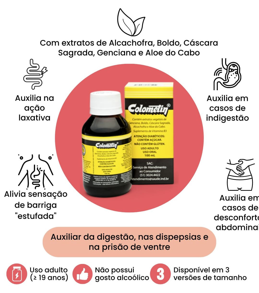 Colometin 200 mL - Pague Menos