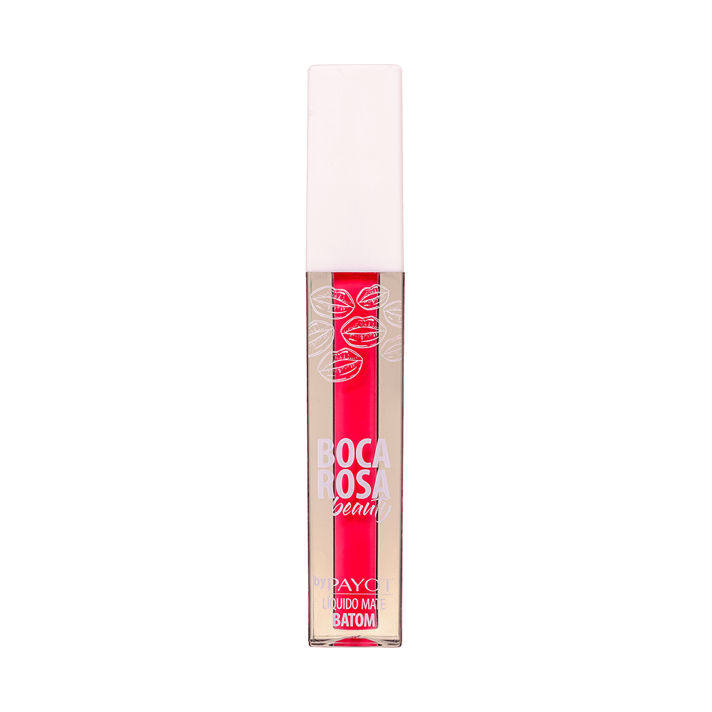 Payot Boca Rosa Beauty - Batom Líquido Matte 4ml Flamingo - Pague Menos