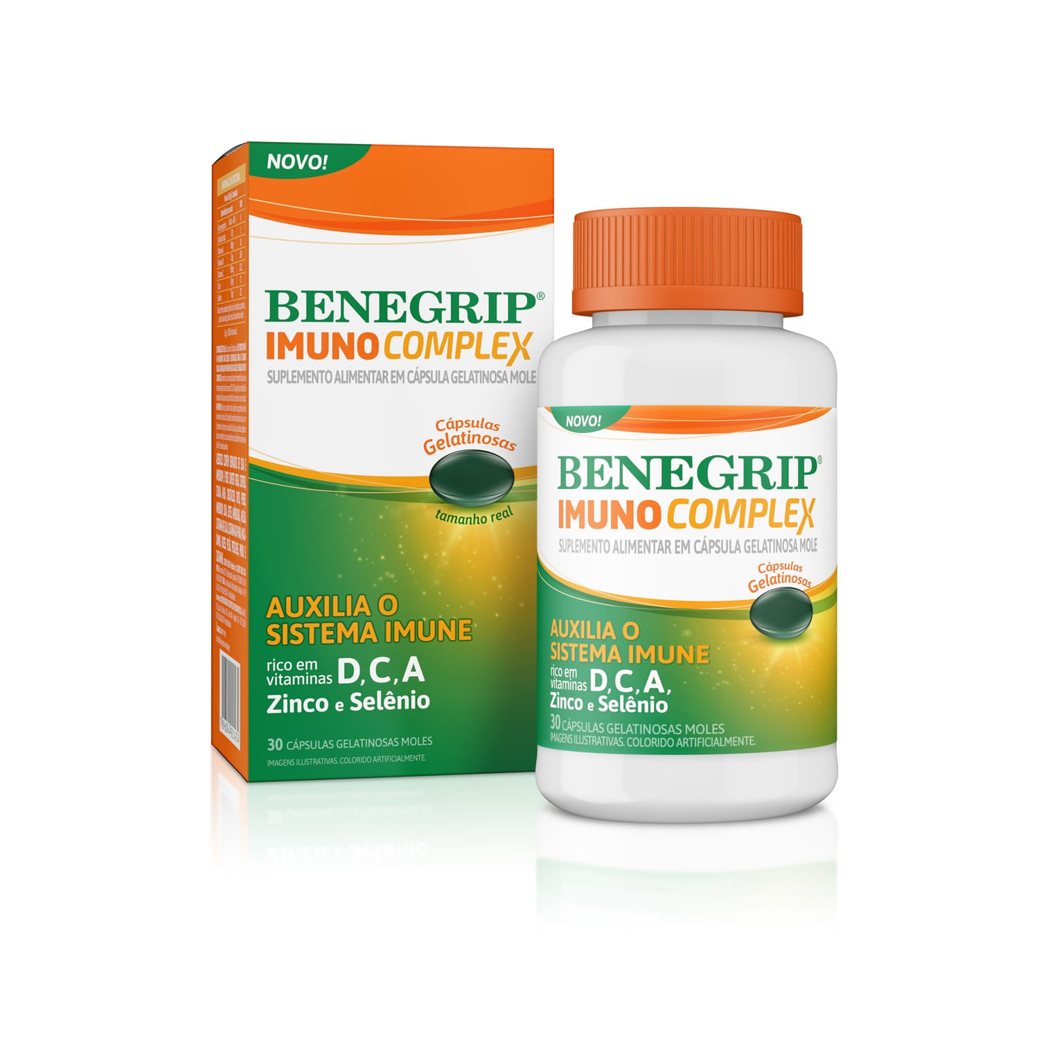 Benegrip Imuno Complex 30 Capsulas - Extrafarma