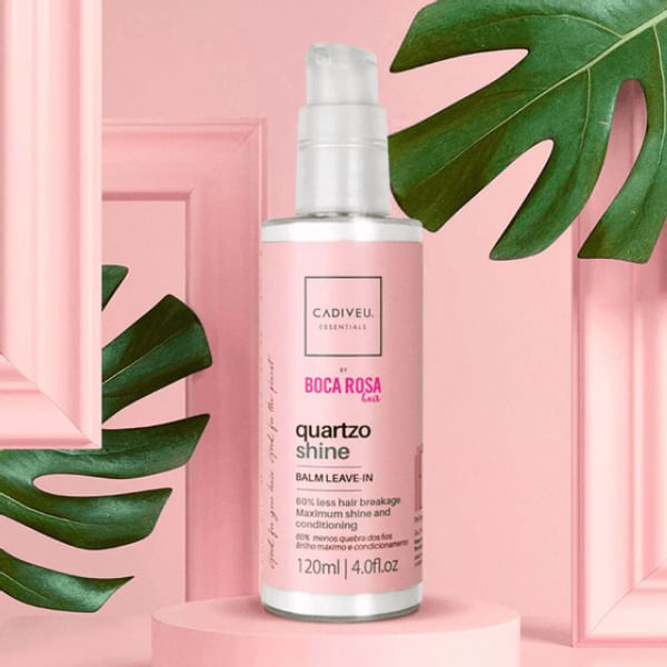 Cadiveu Quartzo Shine by Boca Rosa Balm Leave In 120ml - Extrafarma