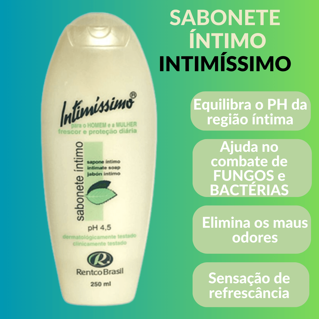 Sabonete Íntimo INTIMÍSSIMO - Rentco do Brasil - 250ML - Pague Menos