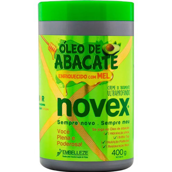 Creme de Tratamento Novex Oleo Abacate e Mel 400g - Extrafarma