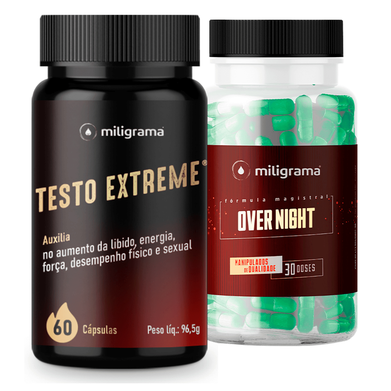 Testo Extreme + Over Night - Pague Menos