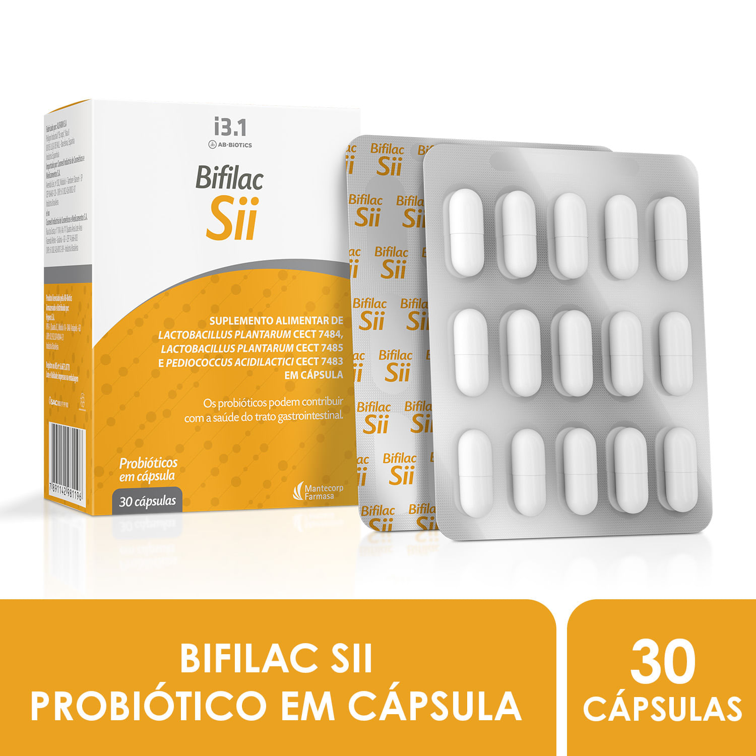 Bifilac Sii 30 Cápsulas Duras - Extrafarma