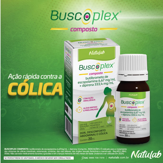 Buscoplex Composto Gotas 20ml - Extrafarma