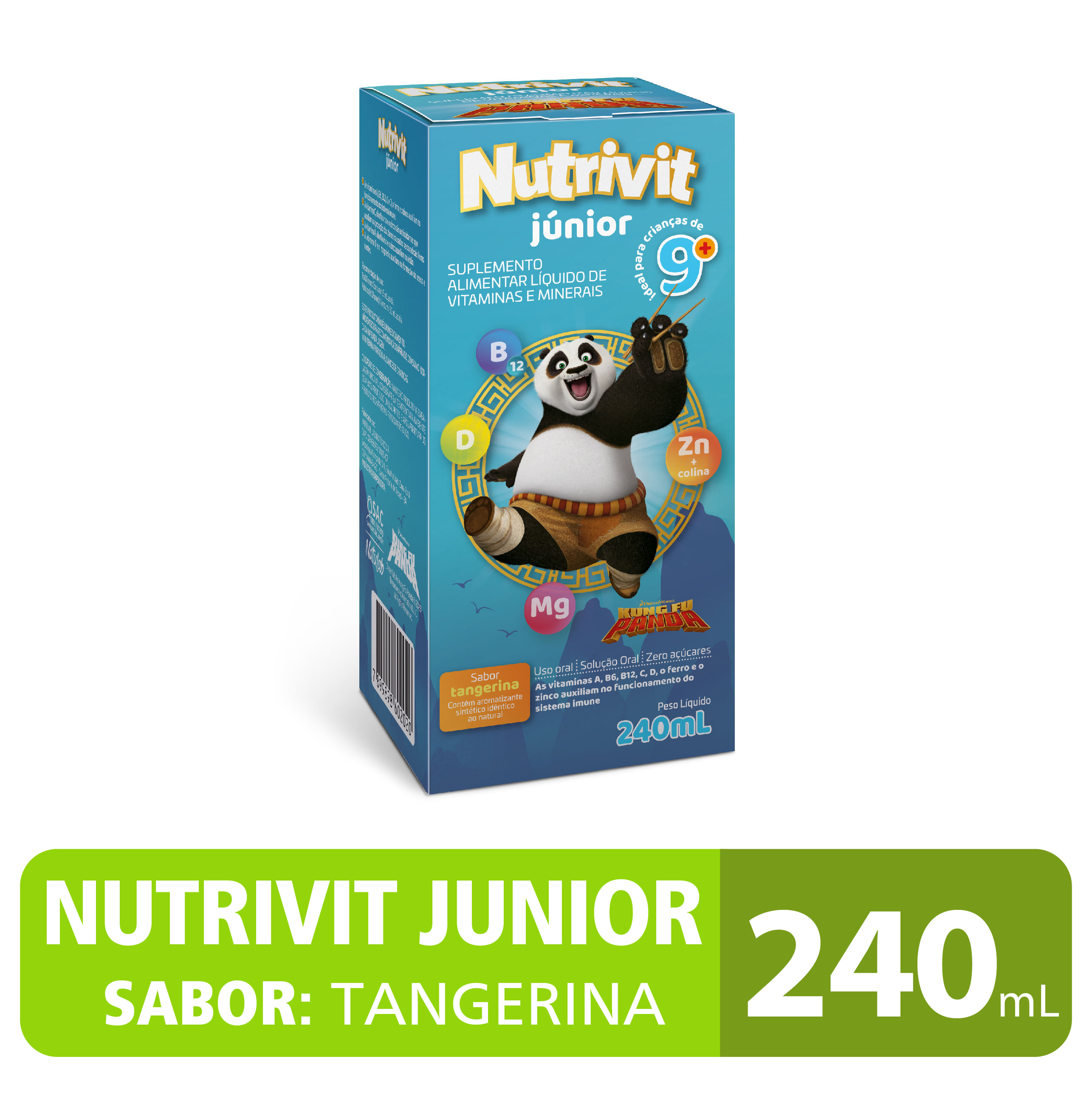 Nutrivit Júnior Sabor Tangerina 240ml - Pague Menos
