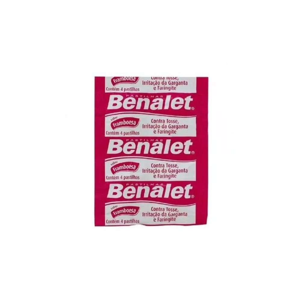 PASTILHA FRAMBOESA BENALET 4 PASTILHAS - Pague Menos PASTILHA FRAMBOESA BENALET 4 PASTILHAS - Pague Menos
