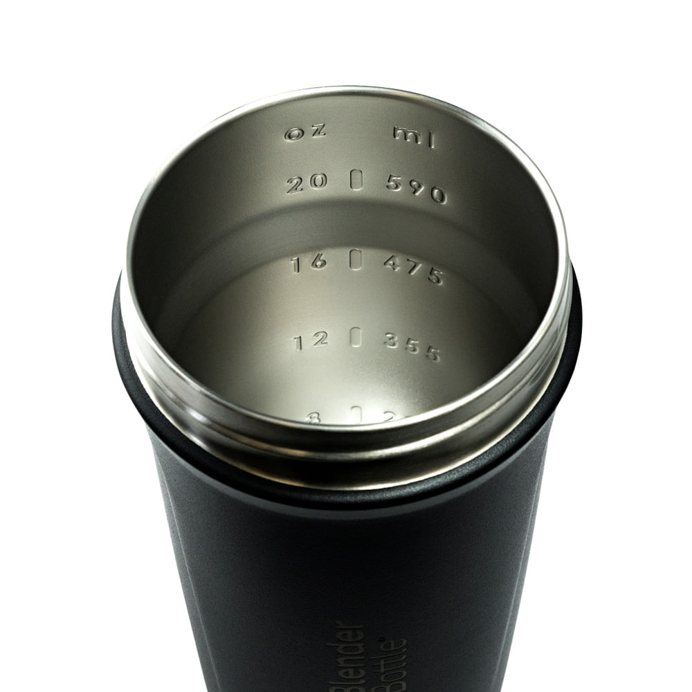 Blender Bottle Dux Strada SS 710ml - Preta - Extrafarma