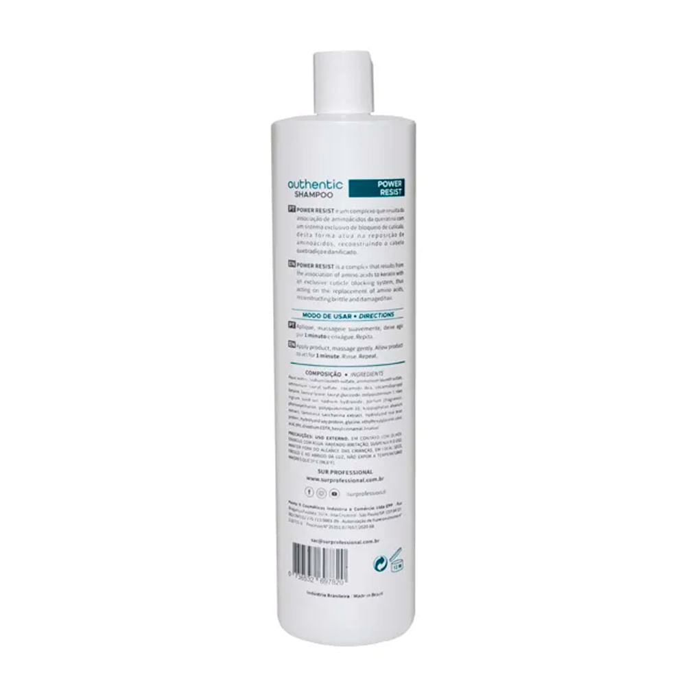 Sür Professional Power Resist - Shampoo 1L - Extrafarma