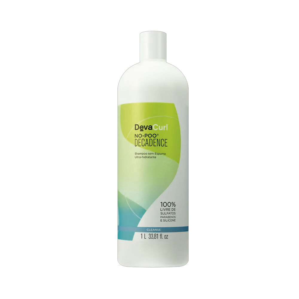 Shampoo DevaCurl Decadence No-Poo 1000ml - Extrafarma