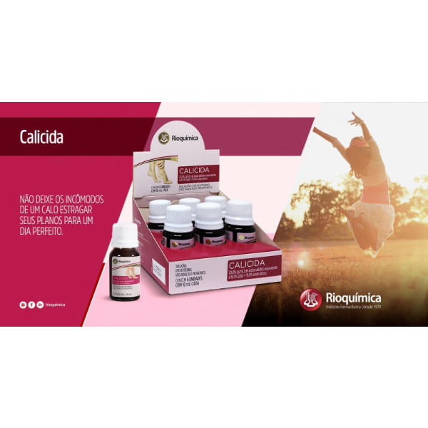 Calicida Rioquímica 10ml - Extrafarma